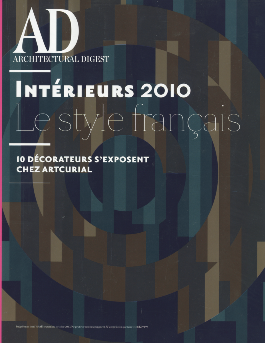 AD Architectural Digest, 2010 – Maison Pouenat