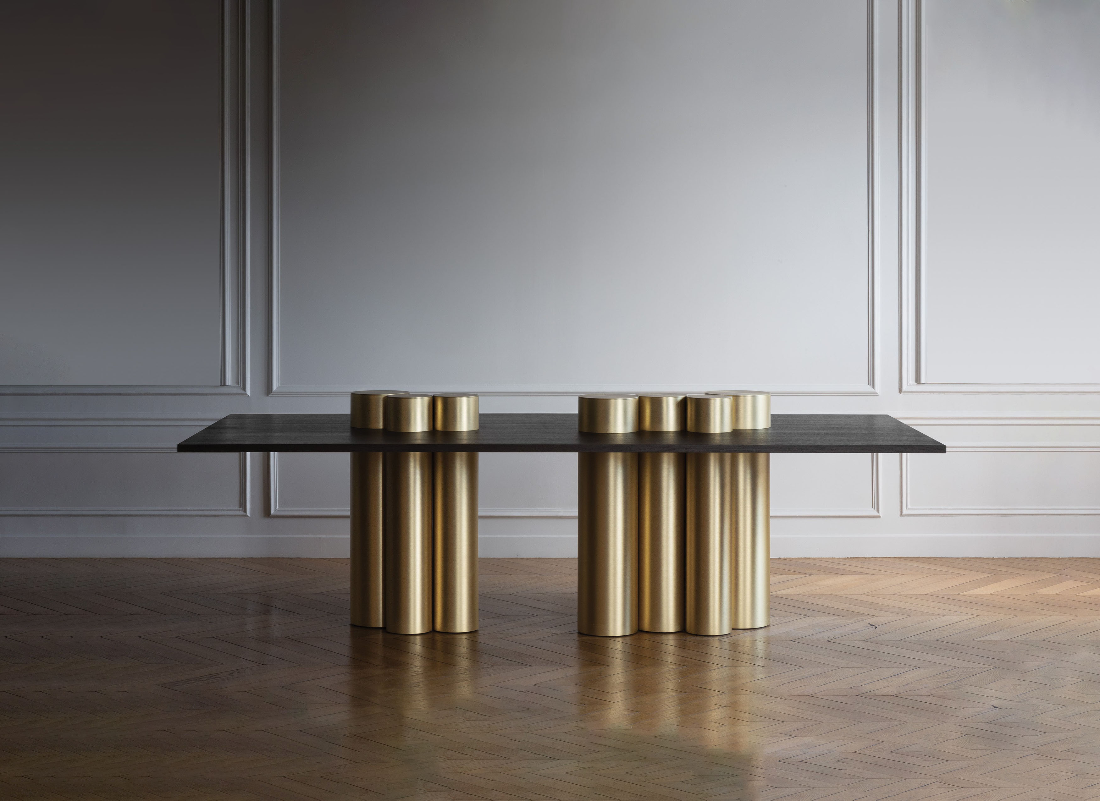 Table à dîner Fusion par Sybille de Margerie - Mobiliers - Pouenat ...